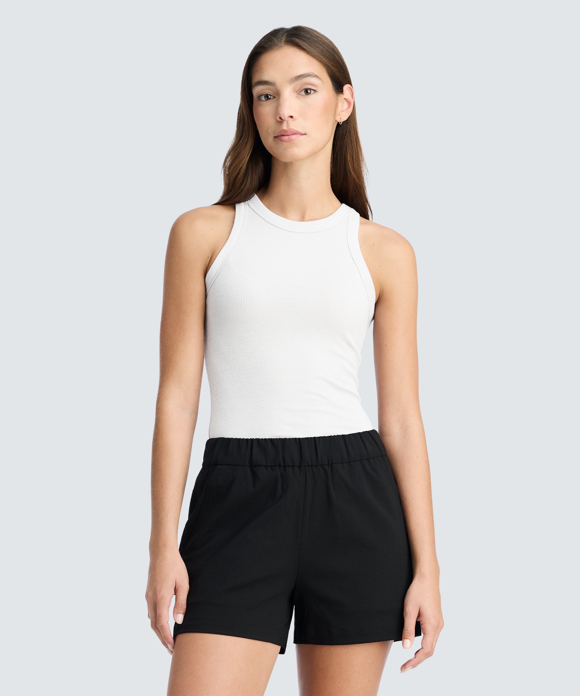 Women's Merino Ribbed Racer Tank | Unbound Merino