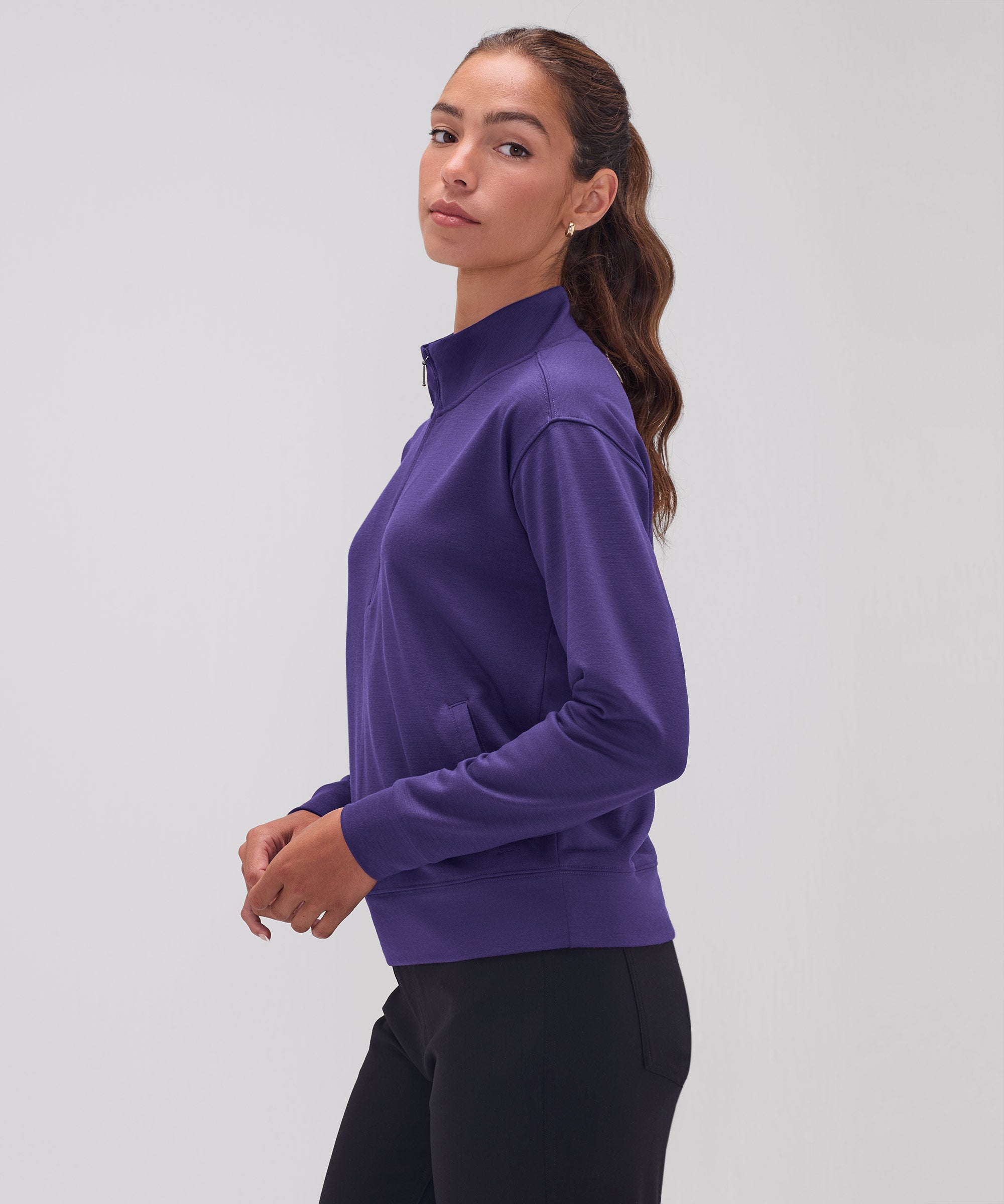 Women's Merino Transit Quarter Zip | Unbound Merino
